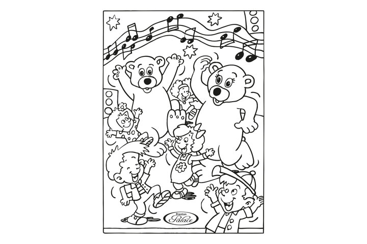 Colouring Preston Palace