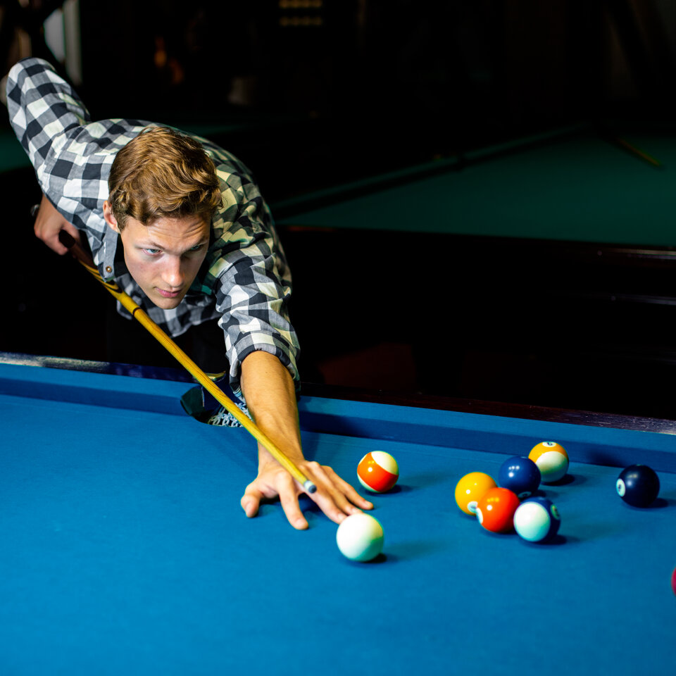 American Pool & biljart in Preston Palace