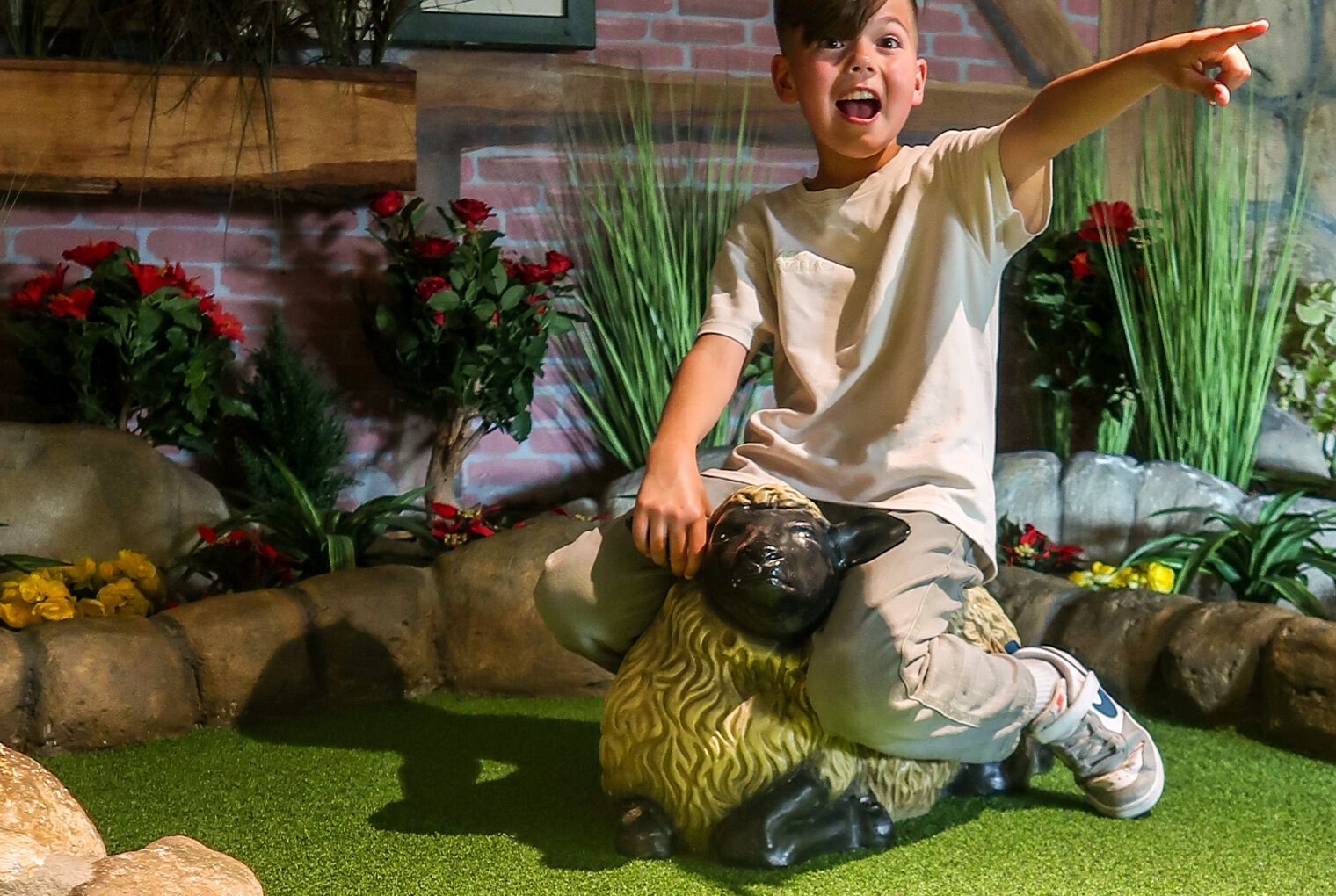 Sla je slag met midgetgolf in Preston Palace